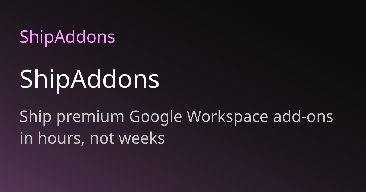 Shipaddons Shipaddons